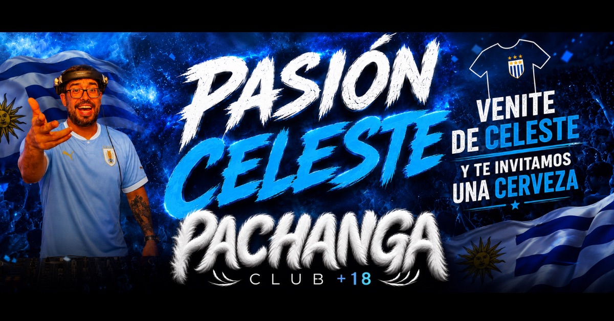 PACHANGA CLUB PASION CELESTE | RedTickets